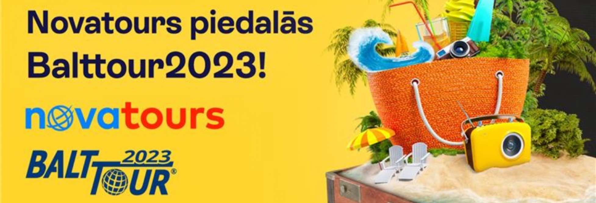 Novatours dalība izstādē-gadatirgū "Balttour2023" | Novatours
