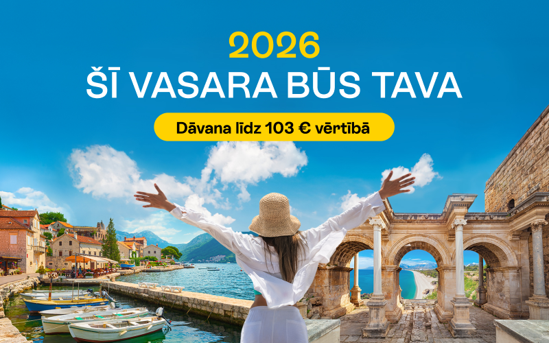 NOVATOURS - lielākā tūrisma operatora aģentūra Baltijas valstīs!